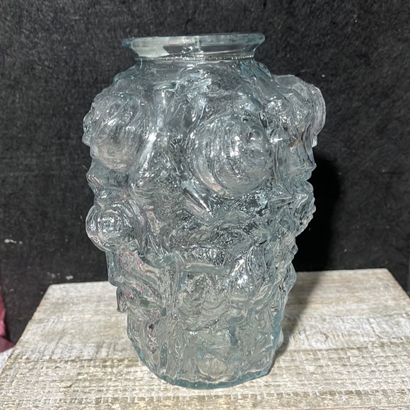 Goofus (?) | Accents | Vintageantique Goofus Glass Vase Raised Roses ...